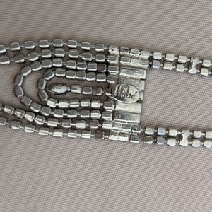 Hobe | Jewelry | Vintage Hobe Silver Rhinestone Dangle Necklace | Poshmark
